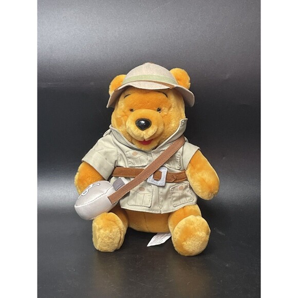 Disney | Toys | Walt Disney World Winnie Pooh Character Plush Safari ...